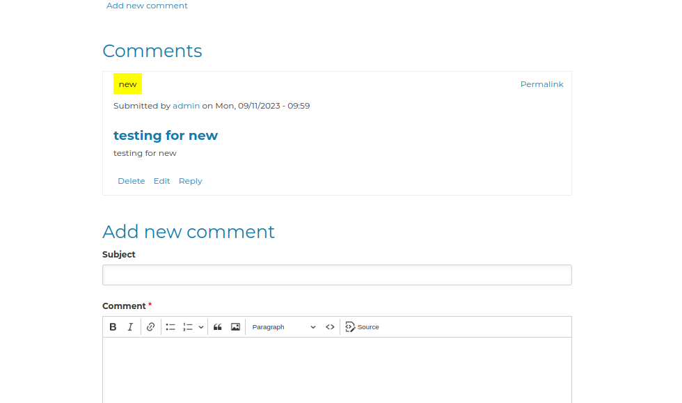 New tag does not have any padding. [#3386423] | Drupal.org